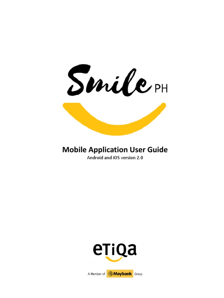 SMILE User Guide Version 2 1 | PDF | Ios | Mobile App