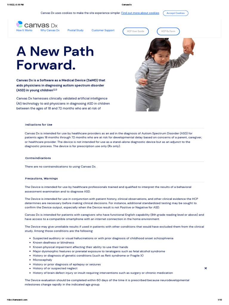 Canvas DX | PDF | Autism Spectrum | Autism