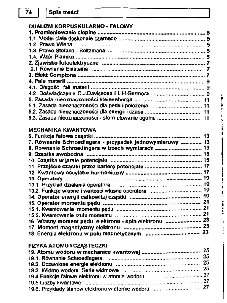 Fizyka - Wzory I Prawa Z Objasnieniami - Część III - Kazimierz ...