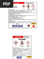 4 - Ficha de Seguridad ACEITE HIDRAULICO (Sga) | PDF