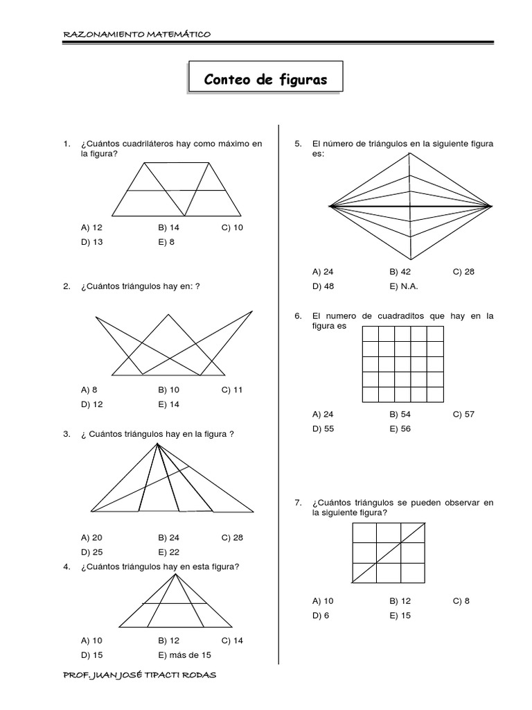 Conteo de Figuras - II-1 | PDF
