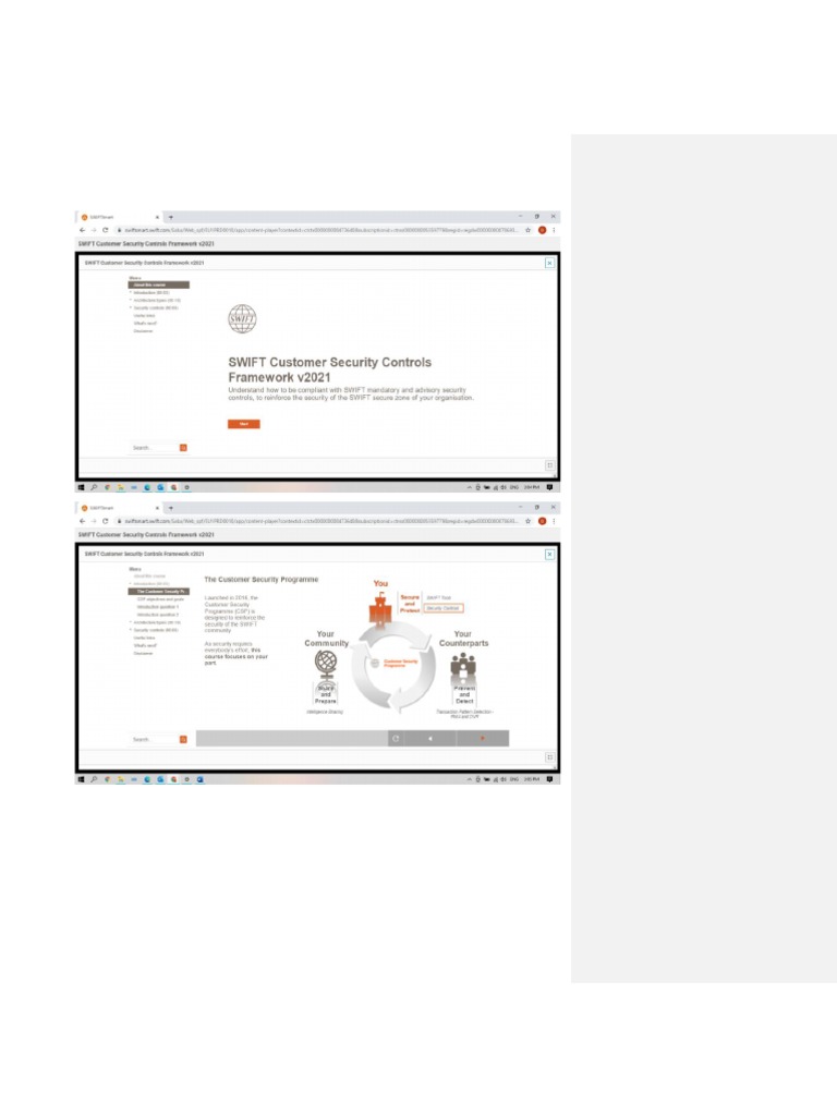 Swift CSP Training 2021 | PDF