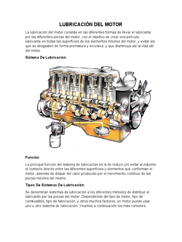 Lubricacion | PDF | Motores | Máquinas