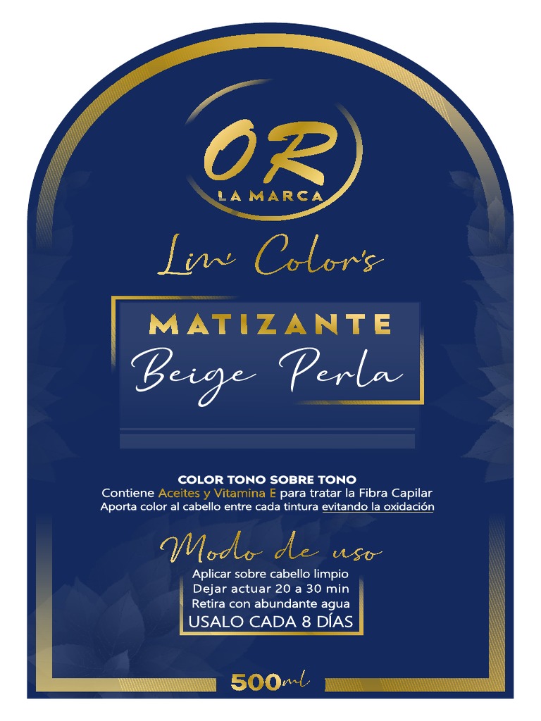 Matizante Beige Perla | PDF