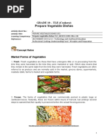 14 Basic Cuts of Vegetables With Sizes | PDF | Cookware And Bakeware | Home