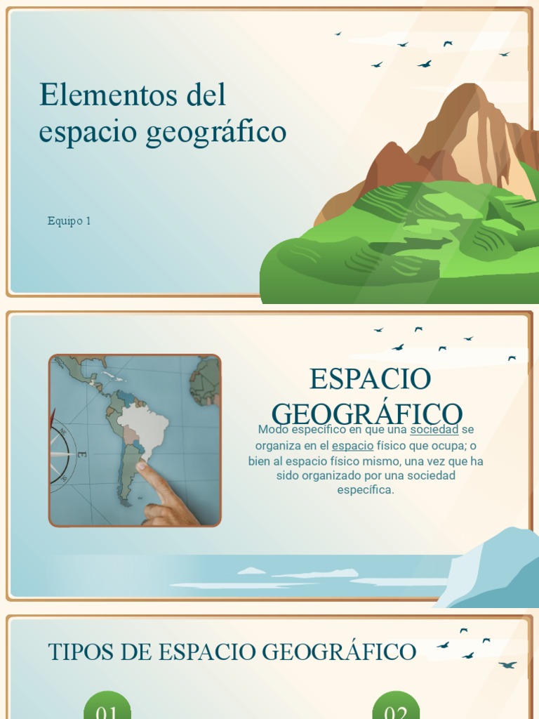 Elementos Del Espacio Geográfico | PDF | Sociedad | Economias