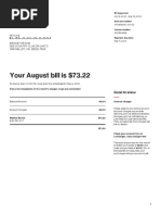 2022 T Mobile Cell Phone Bill Template | PDF