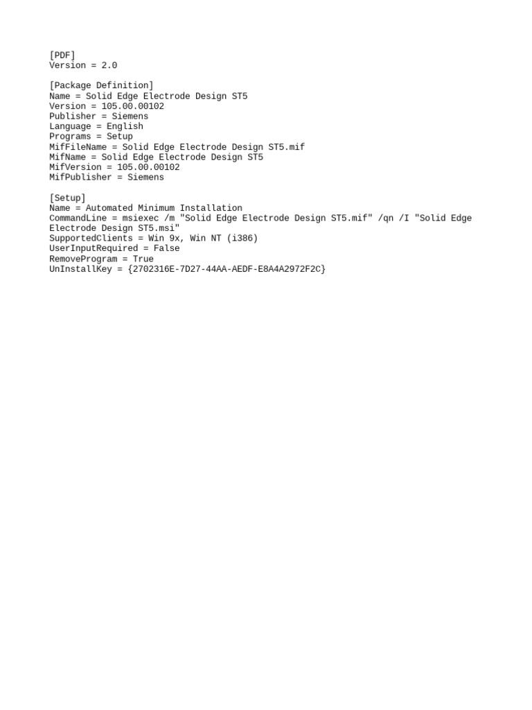 Solid Edge Electrode Design ST5 | PDF