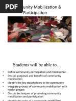 Community Mobilization for Empowerment | PDF | Community | Empowerment