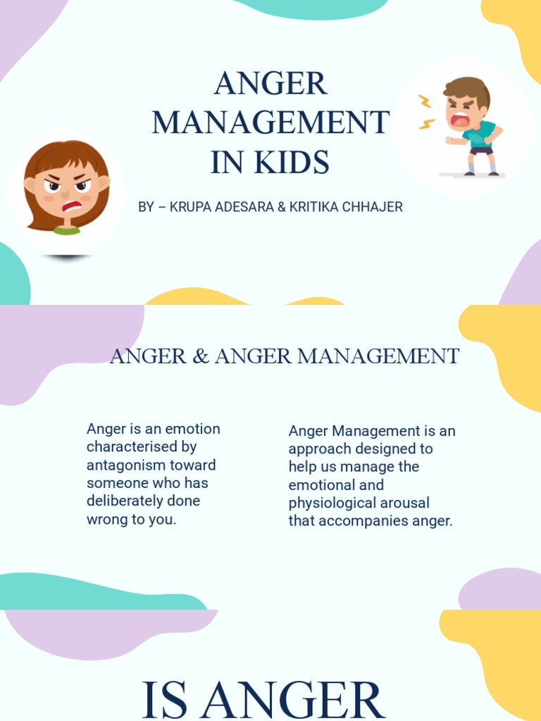 Anger Management Techniques for Kids | PDF | Self-Improvement