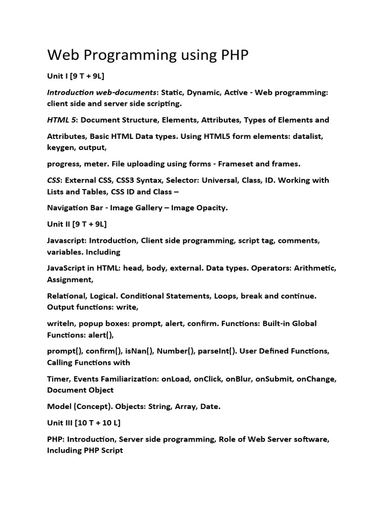 An Introduction to Web Programming using PHP and PostgreSQL with HTML, CSS, JavaScript, and AJAX ...