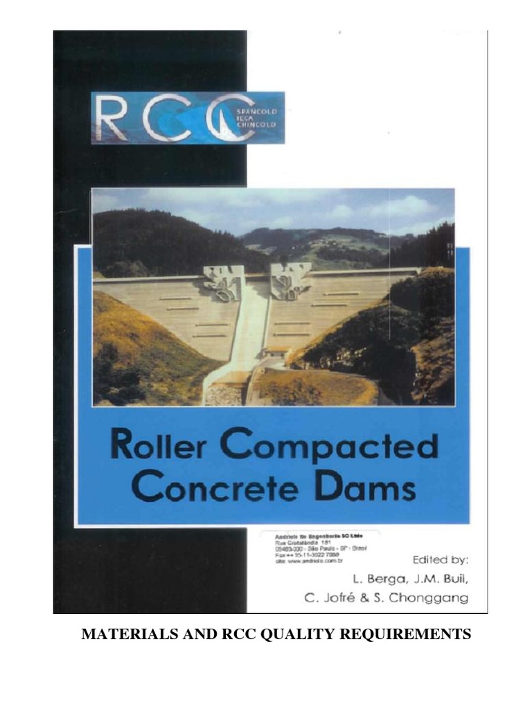 Materials and RCC Quality Requirements | PDF | Concrete | Cement
