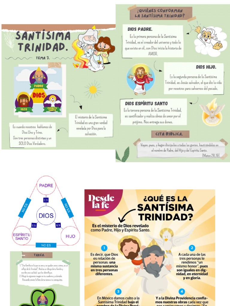 Santisima Trinidad | PDF | Trinidad | Dios