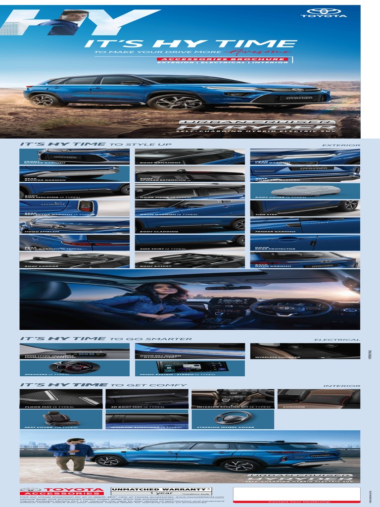 Hyryder Accessories Brochure | PDF