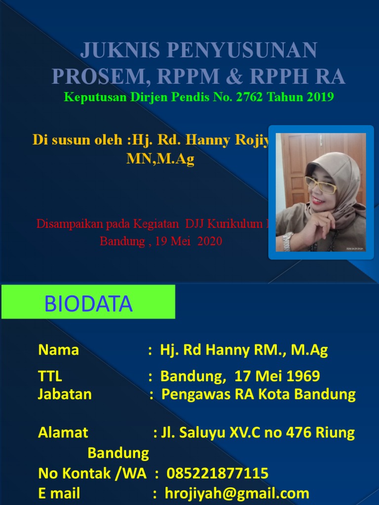 Penyusunan Prosem, RPPM, RPPH | PDF | Karier & Perkembangan | Kajian Bahasa Asing