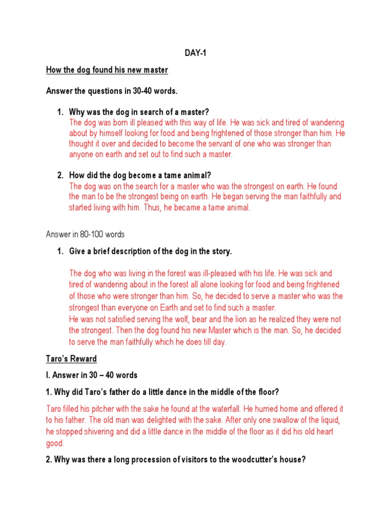 Answer in 80-100 Words | PDF | Part Of Speech | Clause