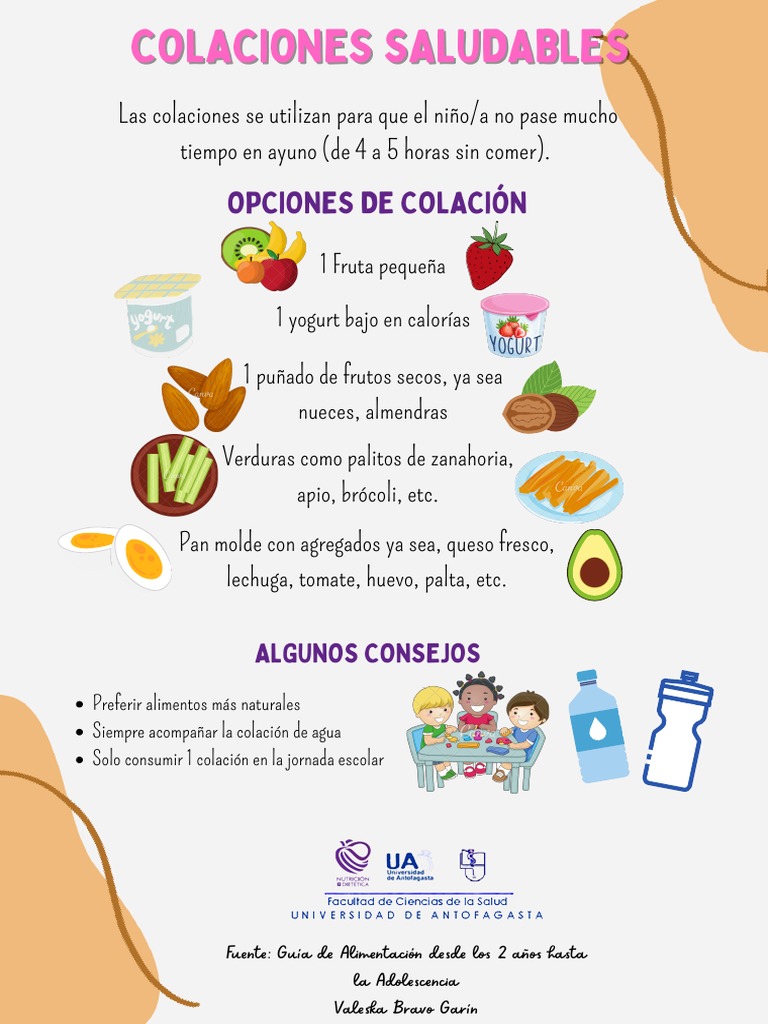 Colaciones Saludables | PDF