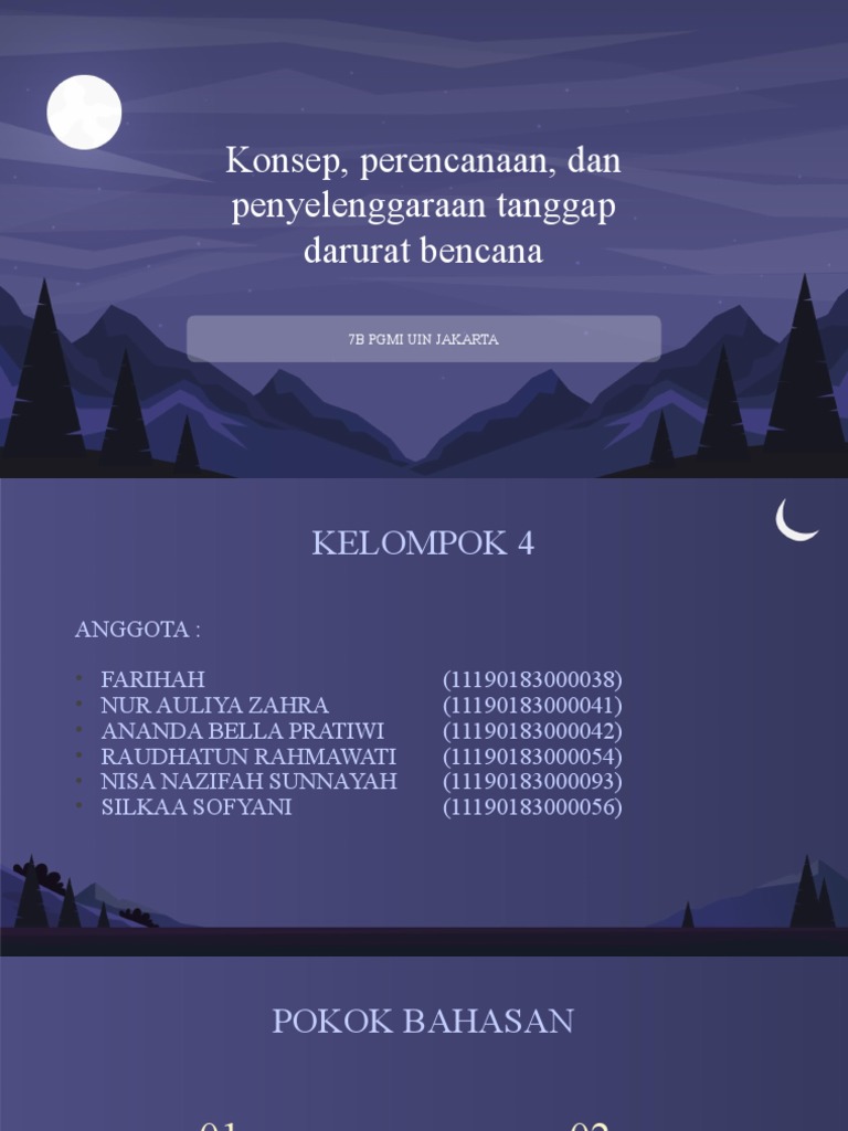 Kel 4 Mitigasi Bencana | PDF