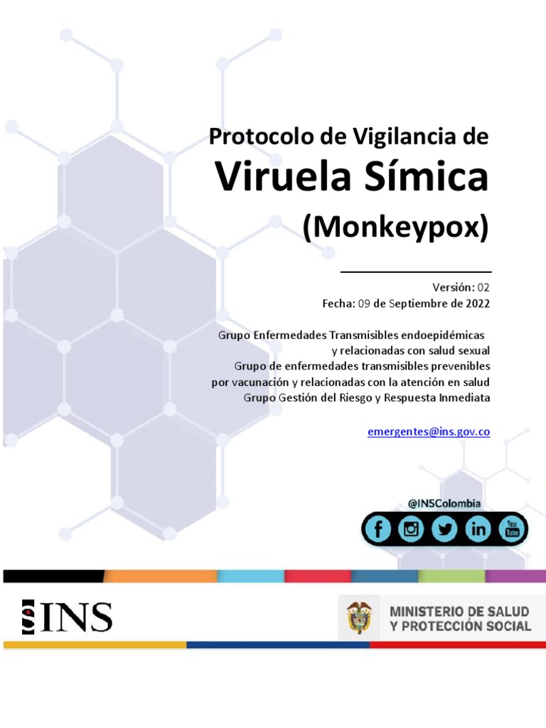 Protocolo Viruela Simica 09092022 | PDF | Viruela | Virus