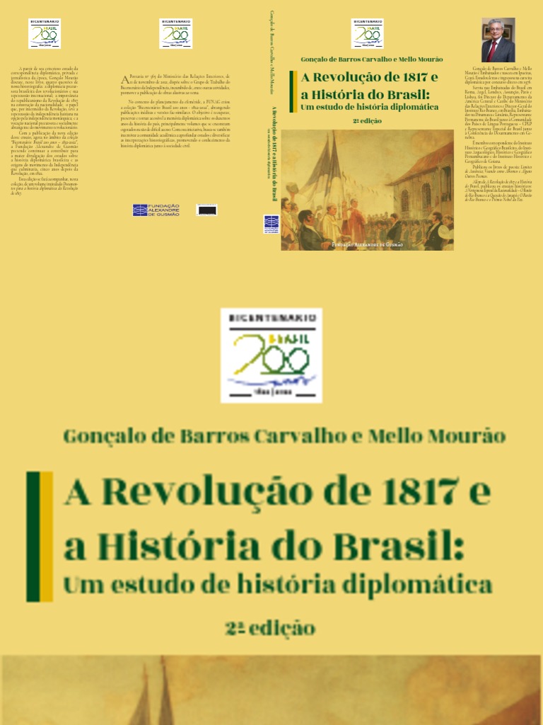 Revolucao de 1817 e A Historia Do Brasil Um Estudo de Historia ...