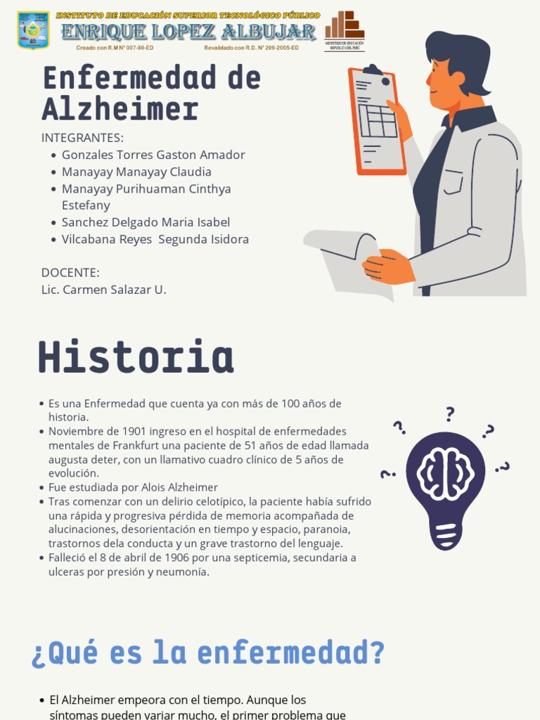 Alzheimer | PDF | Enfermedad de Alzheimer | Acetilcolina