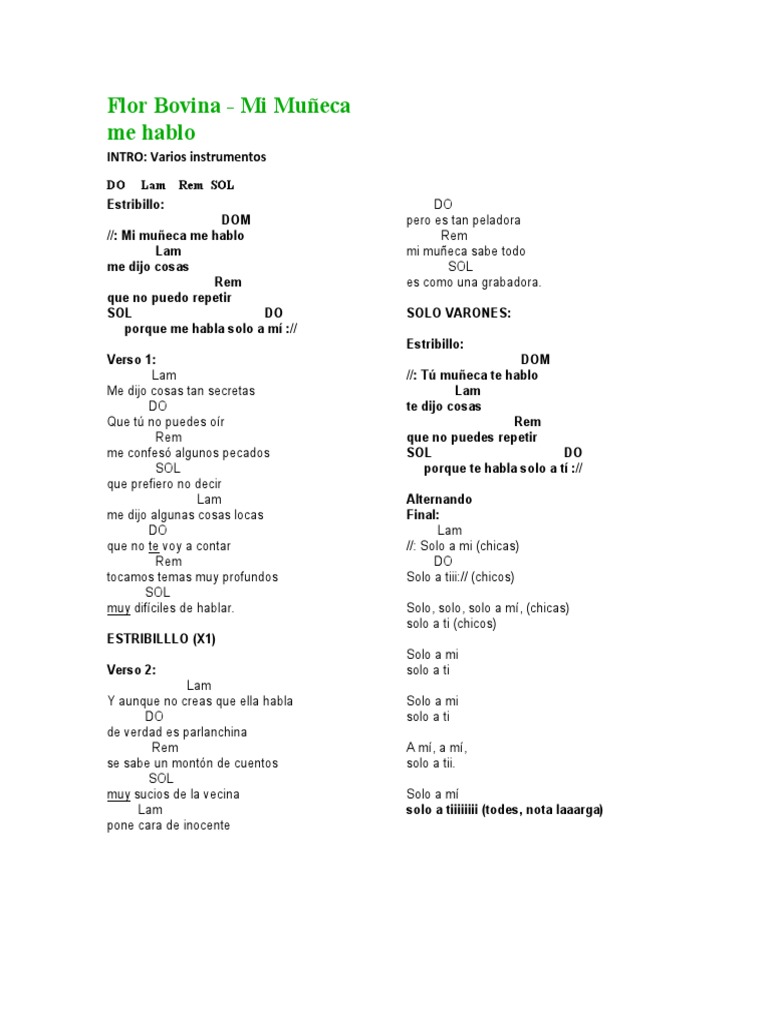 Letras y acordes de 31 Minutos | PDF | Música grabada