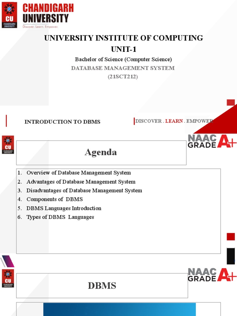 Lecture 1.1.3 (Advantages of Dbms Over File System Approach) | PDF | Databases | Computer Hardware