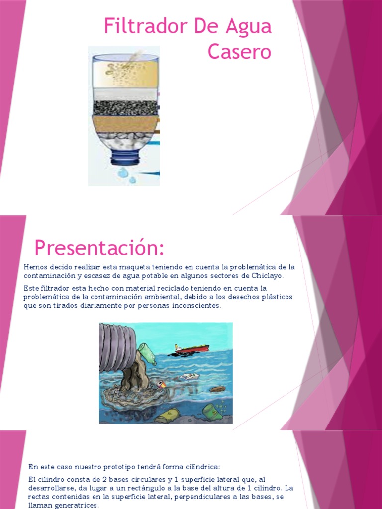 Filtrador de Agua Casero | PDF