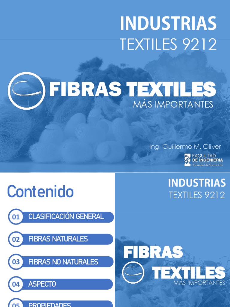 Clasificación de Fibras Textiles | PDF | Fibra sintética | Fibras