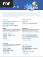Cheat Sheet Images Containers | PDF | Software Engineering | Systems ...
