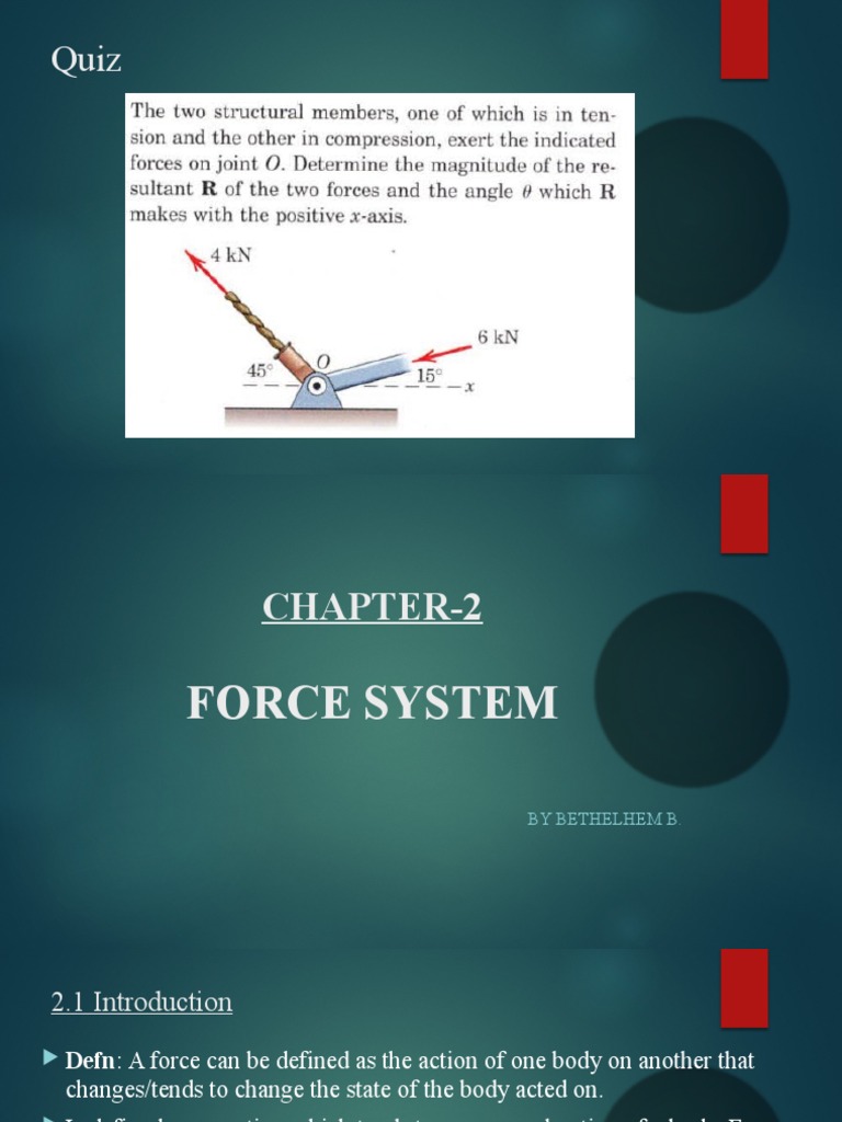 Understanding Force Systems in Mechanics | PDF | Euclidean Vector | Force