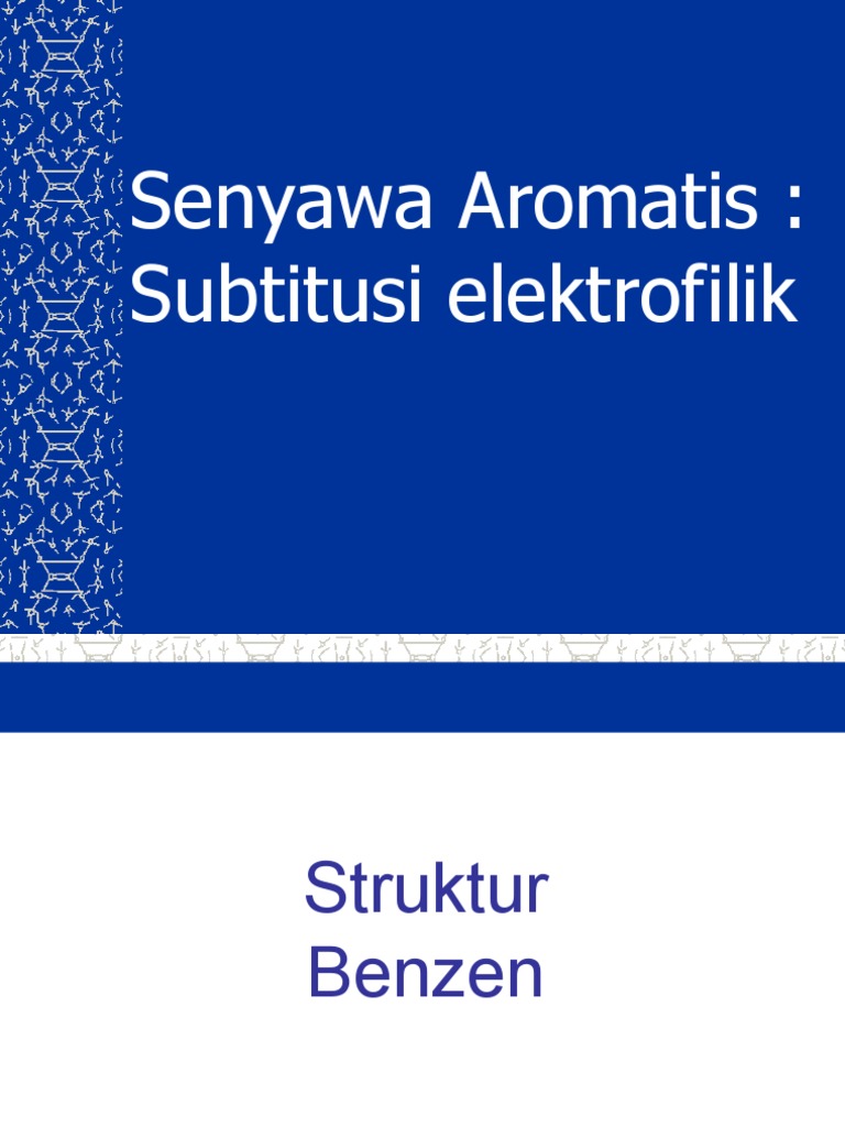 Substitusi Elektrofilik pada Benzen | PDF