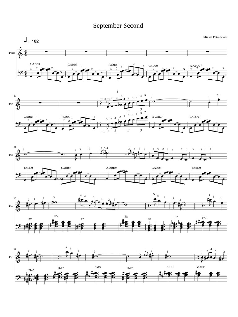 September Second - Petruccinani | PDF