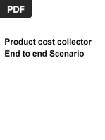 Repetitive Manufacturing - Product Cost Collector | PDF | Cost | Business