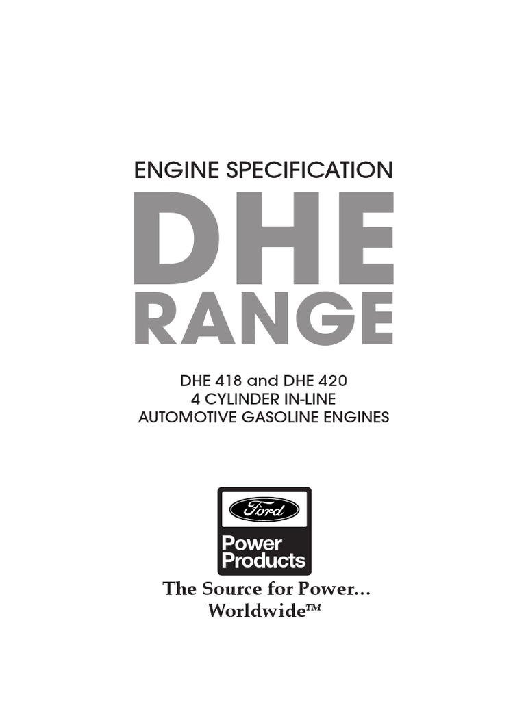2000 Duratec Base Engine | PDF | Throttle | Engines