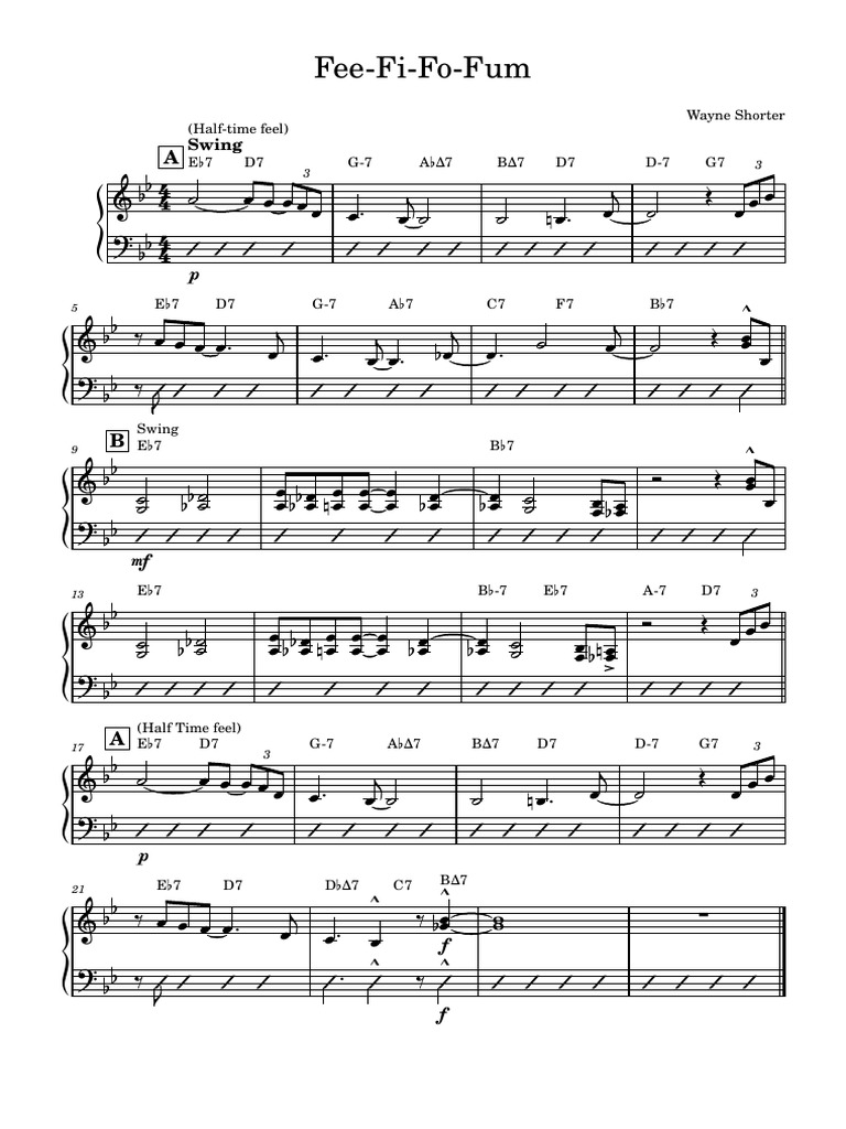 Fee Fi Fo Fum | PDF