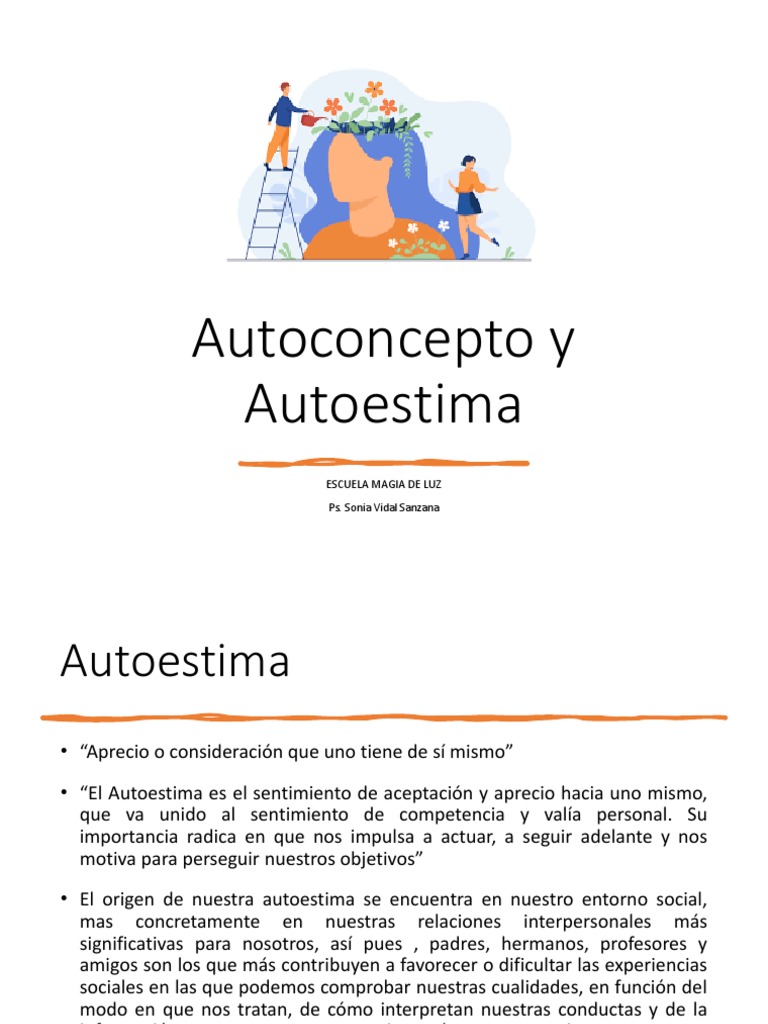 Autoconcepto y Autoestima: Análisis de los factores que influyen en la ...