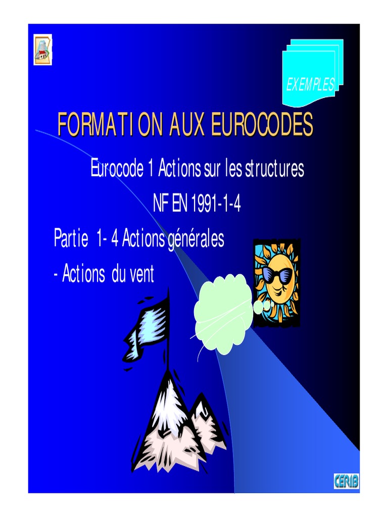 Exemple EC1 Vent | PDF | Plaie | Pression