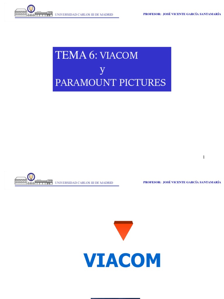 Estructura, Viacom Cbs | PDF | Cbs | Mtv