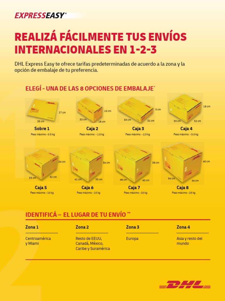 Tarifario-Carta - Q2-JULIO2022 DHL | PDF | Economias | El comercio internacional
