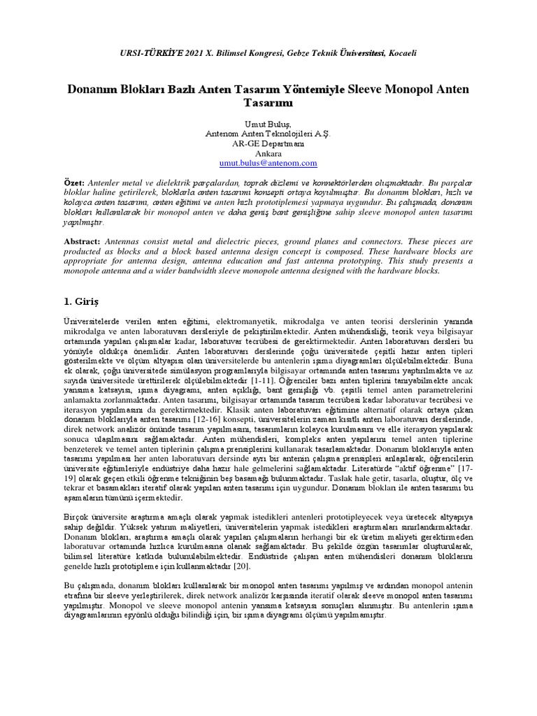 Ursi-Tr 2020 Paper 86 | PDF