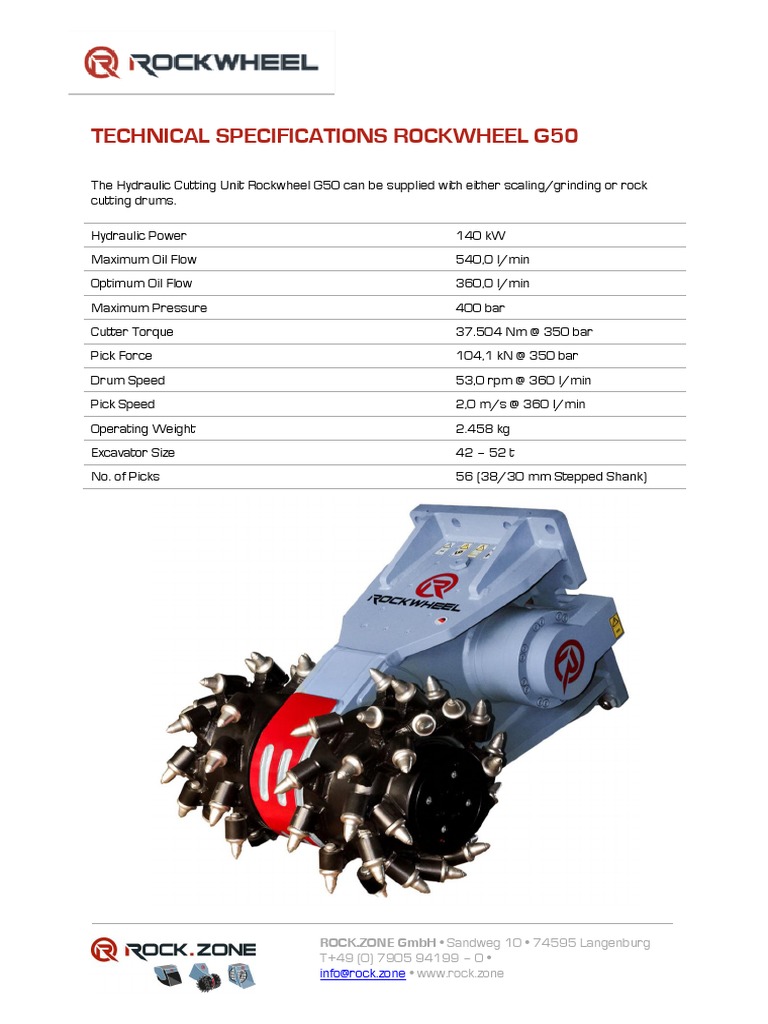 G50 Technical Data Sheet | PDF