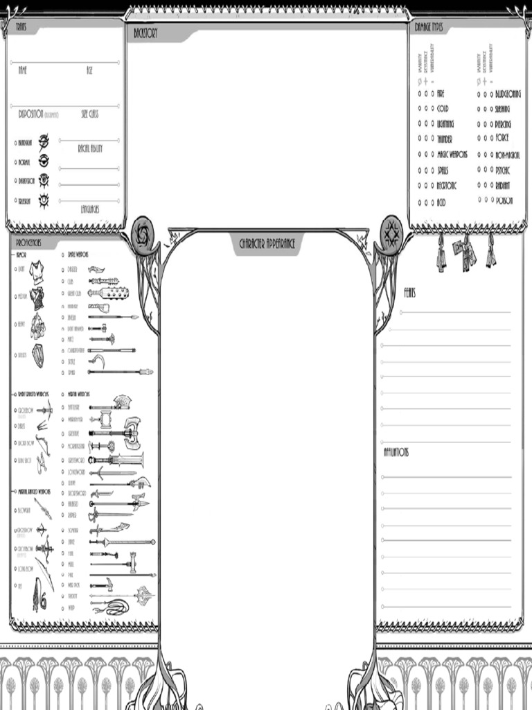 Character Background | PDF