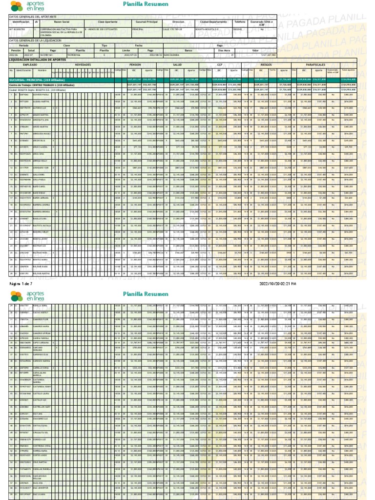 Mafars 191 | PDF | Servicios financieros