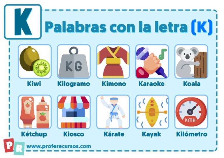Palabras Con K | PDF