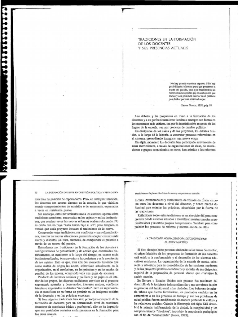 Davini | PDF | Método de enseñanza | Plan de estudios