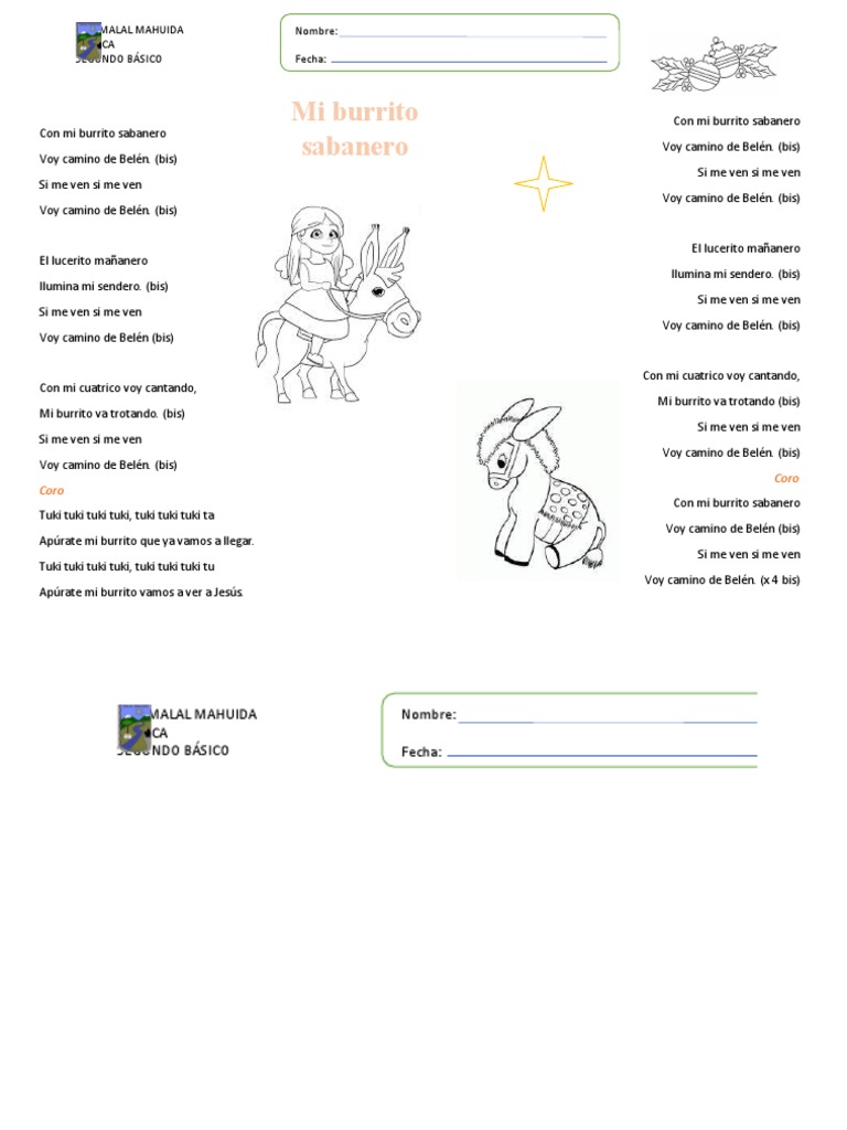 Mi Burrito Sabanero | PDF