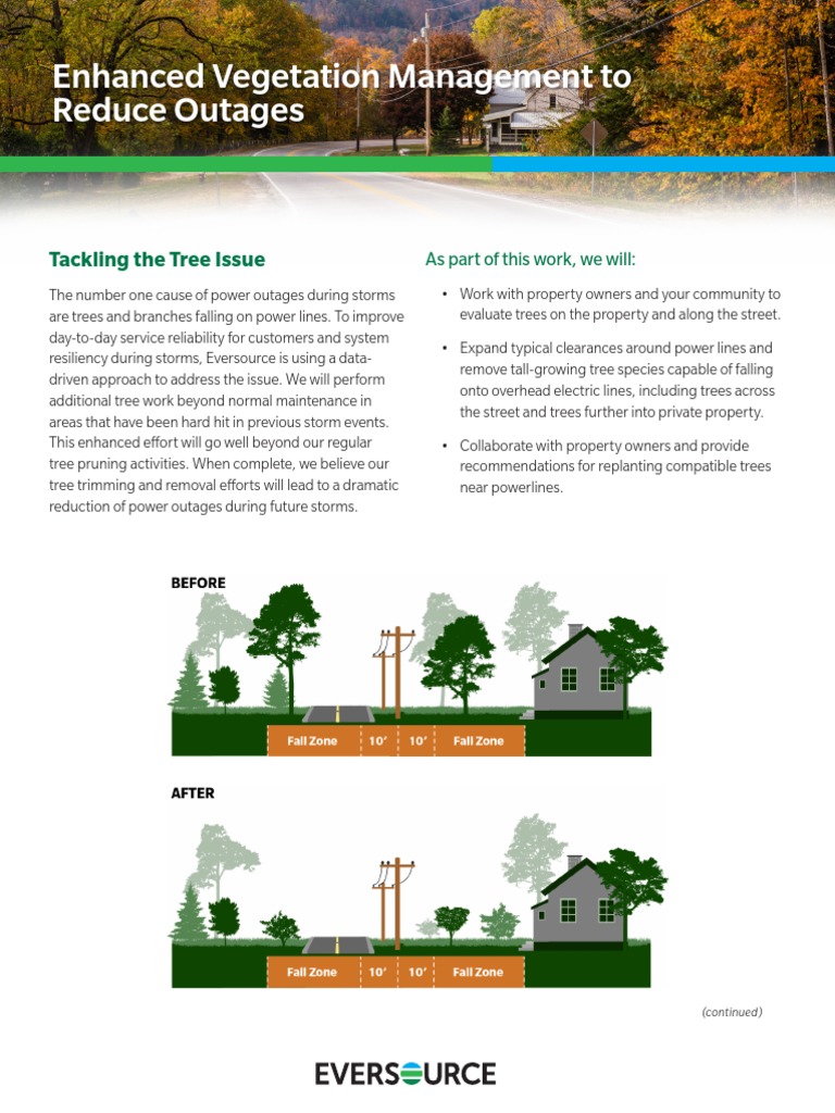 Veg. Management Resiliency - Eversource | PDF | Trees
