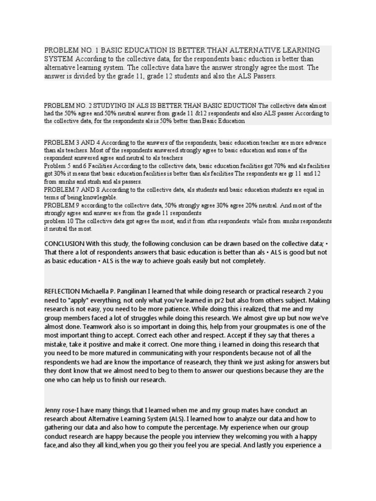 Mga Ita Type Sa PR2 | PDF | Experiment | Psychological Concepts