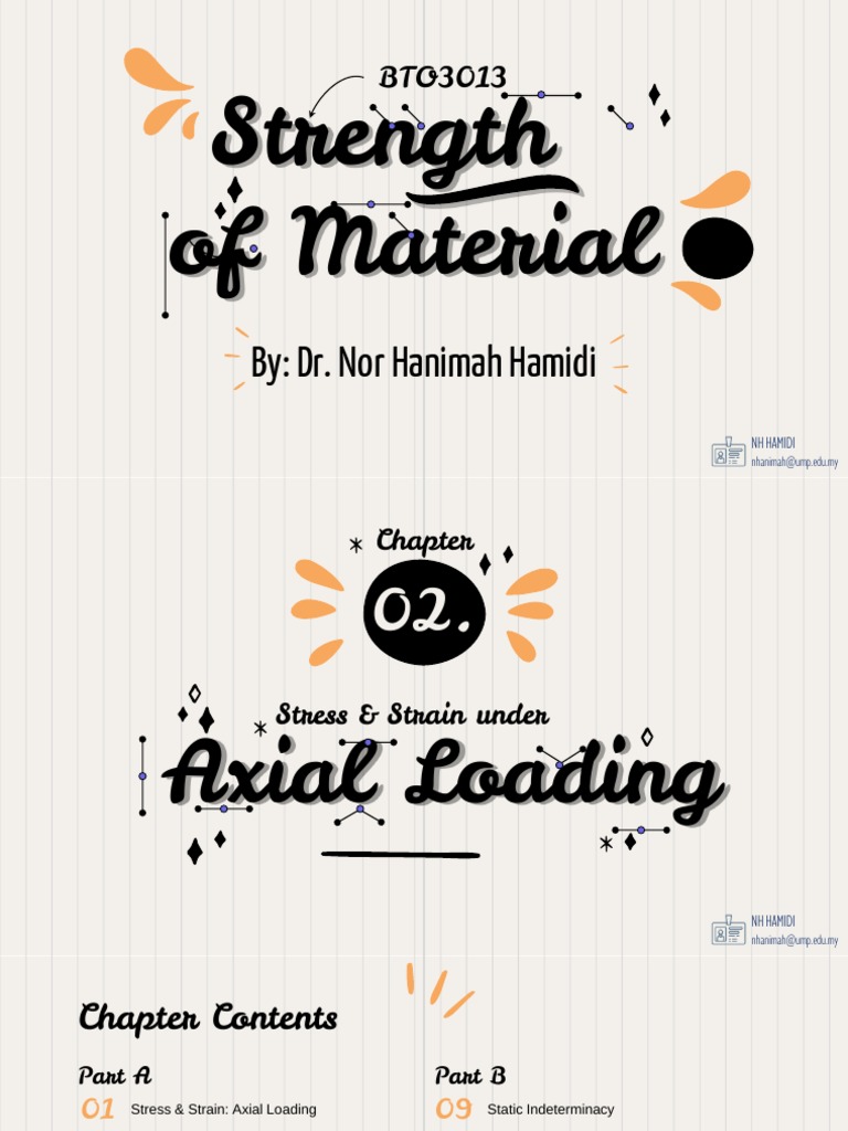 Chapter 2 - Axial Loading (Part A) | PDF | Deformation (Engineering ...